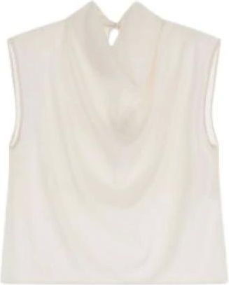 Imperial Femme, Tops, Blanc, Taille: 38 FR Debardeur Top