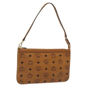 MCM Pre-owned Leder Clutch - - Pre-owned - Damen - Braun - ONE SIZE
