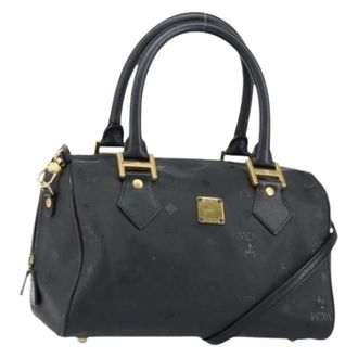 MCM Pre-owned Plastic Handbag - - Pre-owned - Damen - Schwarzk - ONE SIZE