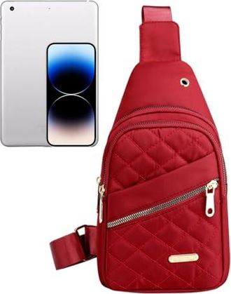 Generic Sac &agrave; bandouli&egrave;re - Sac &agrave; dos l&eacute;ger et d&eacute;contract&eacute; avec sangle r&eacute;glable pour course &agrave; pied, marche, randonn&eacute;e, voyage, sac quotidien compact pour les 