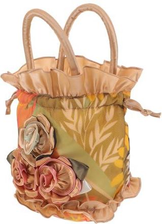 Soimiss Paquet Seau &agrave; Poign&eacute;e en Satin Fleuri Kaki Paquet &agrave; Main de Soir&eacute;e &Eacute;l&eacute;gant Pochette Femme Compacte pour D&icirc;ner F&ecirc;te et Banquet Seau &agrave; Cordon de Serrage