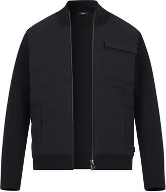 Joop Herren Pullover schwarz unifarben