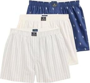 Polo Ralph Lauren Lot de 3 cale&ccedil;ons en coton