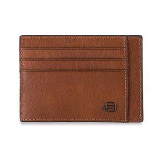 Piquadro Porta carte di credito in pelle - - Accessories - Herren - Braun - ONE SIZE