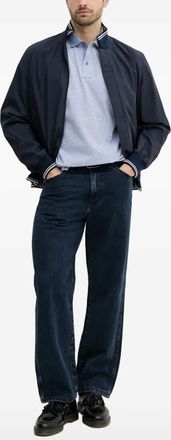 Paul & Shark Gestreiftes Poloshirt - Blau