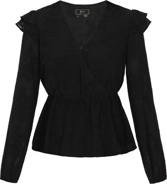 Faina Bluse Frauen Schwarz