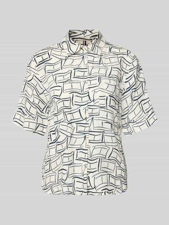 Tommy Hilfiger Loose Fit Leinenbluse mit Brusttasche