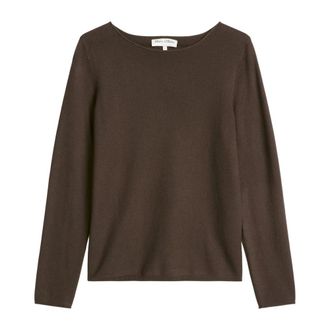 Marc O'Polo Rundhals-Strickware - - Knitwear - Damen - Braun - XL
