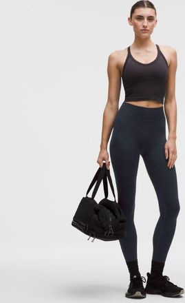 lululemon Get Low Trainings-Leggings mit hohem Bund f&uuml;r Frauen - 64 cm - Gr&ouml;&szlig;e 10 in True Navy/Black