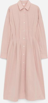 Arket Hemdkleid Mit Falten -Orange