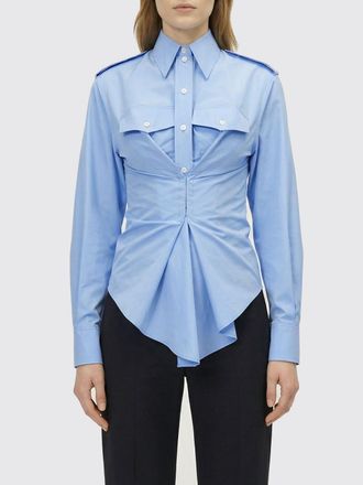 Alexander McQueen Hemdbluse MCQUEEN Damen Farbe Himmelblau