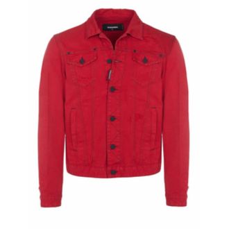 Dsquared2 Herren, Jacken, Rot, XLGröße