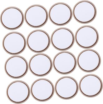 SOLUSTRE 24 Stück Selbstklebende Möbelgleiter 32mm aus Kunststoff Möbelgleiter Bodenschutz für Stühle Tische und Schränke