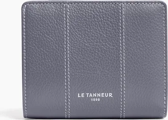 Le Tanneur Petit portefeuille Marguerite en cuir grain&eacute;
