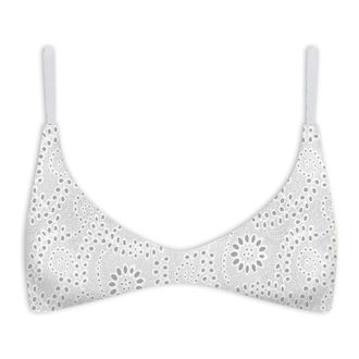 MC2 Saint Barth Femme, Maillots de bain, Blanc, Taille: 42 FR Paloma Cheeky Slip