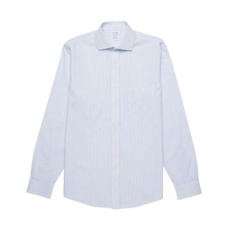 Brooks Brothers Regent Fit Non-Iron Spread Collar Dress Shirt - - Shirts - Herren - Blau - 4XL