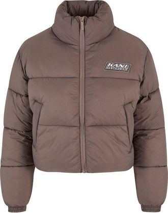 Karl Kani Winterjacke Karl Kani Karl Kani Sport Patch Crop Puffer Jacket (1-St)
