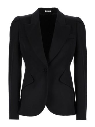 Alexander McQueen Blazer - Schwarz