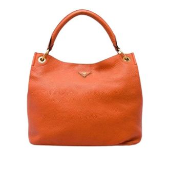Prada Sac Hobo Pre-owned - Femme - Pre-owned - Orange - Taille: ONE Size