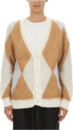 Family Fir$t Milano Family First, Homme, Pulls, Multicolore, Taille: XL Rombi Cardigan