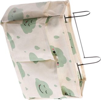 Artibetter Bedside Hanging Organizer Tasche Gr&uuml;n Langlebiger Stoff Aufbewahrungsh&auml;nger Multifunktional f&uuml;r Dorm Zimmer Bett und Stuhl Praktische Aufbewahrungsl&ouml;s