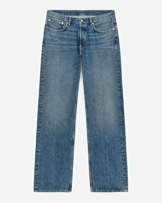 Arket CANYON Bootcut-Jeans Mit Normaler Passform -Blau