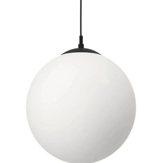 Eglo Lampe suspendue rondo 3 verre opal-matt blanc e27 1x40w h: 110cm &Oslash;30cm dimmable