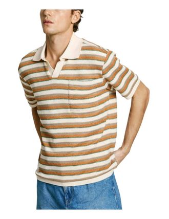 Pepe Jeans London Lamar Herren Strick, Wei&szlig; (gebrochenes Wei&szlig;), L