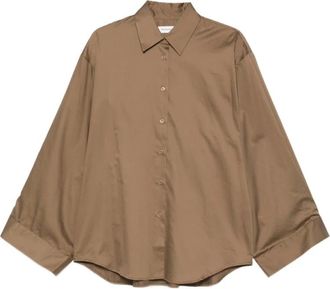 Frankie Shop Femme, Blouses et Chemises, Brun, Taille: 38 FR Tila Wide Sleeve Shirt