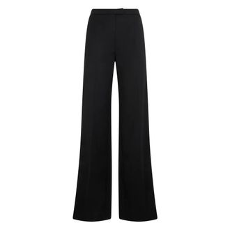 Elisabetta Franchi Pantalon Palazzo - Femme - Pantalons - Noir - Taille: 40 FR