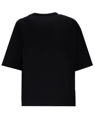 STUDIO NICHOLSON Cotton T-Shirt - Black