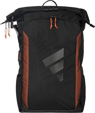 adidas Backpack multigame Black/orange 3.4 Rucksack Schwarz - Orange