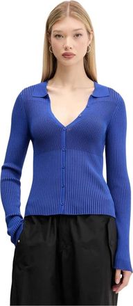 Desigual Damen, Strickwaren, Blau, XLGr&ouml;&szlig;e