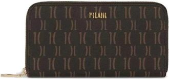 Alviero Martini 1A Classe Femme, Accessoires, Brun, Taille: ONE Size Portefeuille Monogramme Marron &agrave; Fermeture &Eacute;clair Femme Automne/Hiver