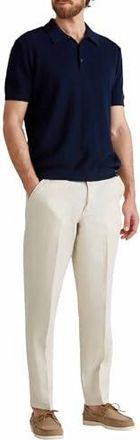 Benetton Maglia Polo M/M 1198u301h, Bleu, Medium Homme