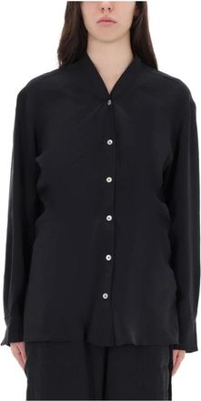 STUDIO NICHOLSON Femme, Blouses et Chemises, Bleu, Taille: 36 FR Acre Top