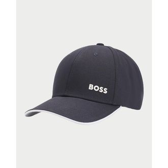 BOSS Chapeau en serg&eacute; de coton pour homme