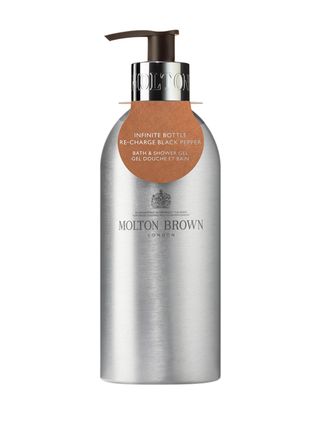 Molton Brown Molton Brown Re-Charge Black Pepper Infinite Bottle Bath & Shower Gel 400 ml