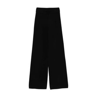 Max Mara Femme, Pantalons, Noir, Taille: 40 FR Pantalon en fil de viscose