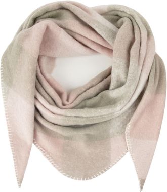 Glamexx24 XXL Schal Damen Halstuch Unisex Poncho Dreieckige Form Trendfarben Winterschal Kariert Viele Variationen