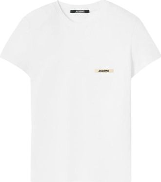 Jacquemus Femme, Tops, Blanc, Taille: 42 FR T-Chemises