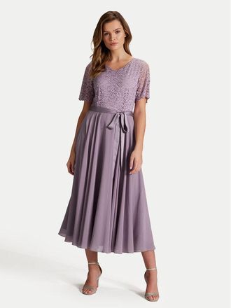 Swing Coctailkleid 5AH16300 Violett Regular Fit