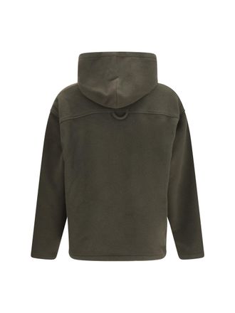 Rier Unisex Hooded Sweater Taupe Fleece Wool Ovis Aries