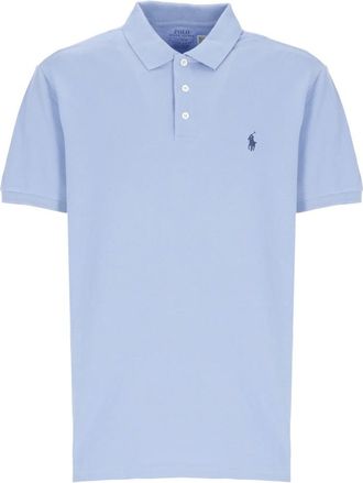 Ralph Lauren Homme, Tops, Bleu, Taille: S Polo Brod&eacute; Logo