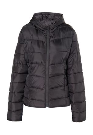 Mymo Wattierte Steppjacke Damen schwarz