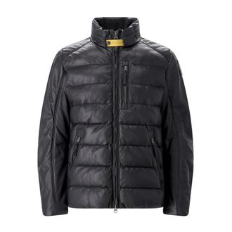 Parajumpers Gesteppte Lederjacke - - Jackets - Herren - Schwarzk - M