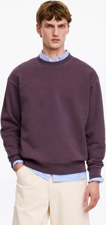 Arket Legeres Sweatshirt -Lila