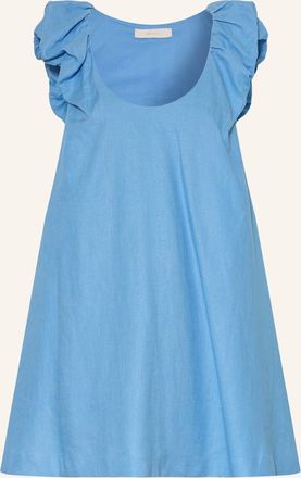 Faithfull The Brand Faithfull The Brand Leinenkleid Nina blau