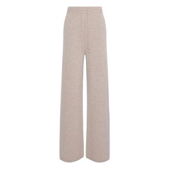 Max Mara Pantalon large - Femme - Pantalons - Beige - Taille: 36 FR