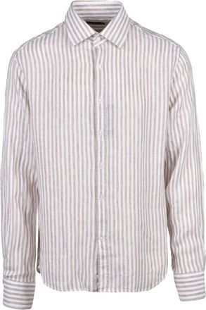 Paul & Shark Homme, Chemises, Multicolore, Taille: XL Soffio Linen Shirt
